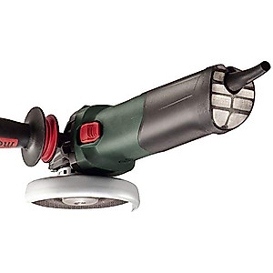 Metabo 6-inch Angle Grinder | 13.5 Amp | 9,600 RPM | Electronics | Lock-on Switch | WE 15-150 Quick,Green