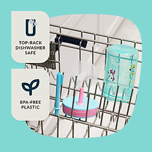 Contigo Paw Patrol Kids Plastic Water Bottles with Spill-Proof Lids (14oz, 2-Pack)