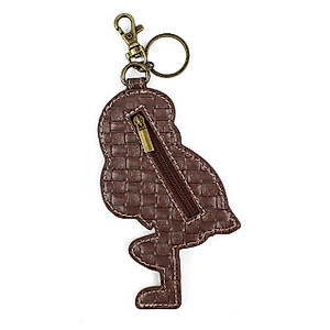 Chala Pal Purse Charm, Key-Fob, Decorative Coin Purse-2018 Spring Collection (Flamingo)