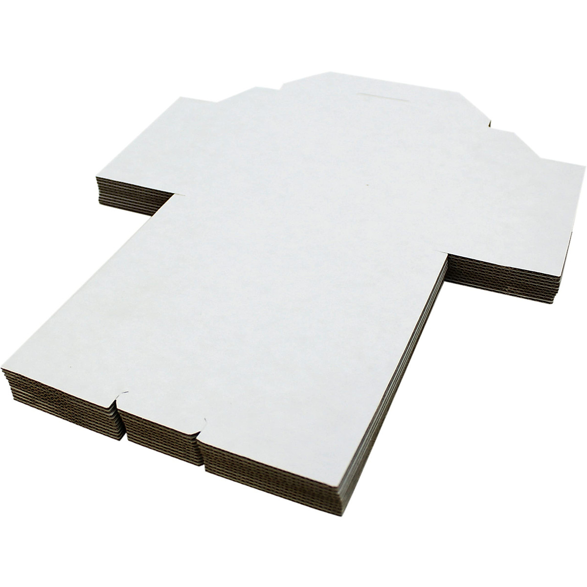 (10) Standard Fold-Up White Cardboard Single CD Jewel Case Mailers - CDBC01 - Shipping Boxes