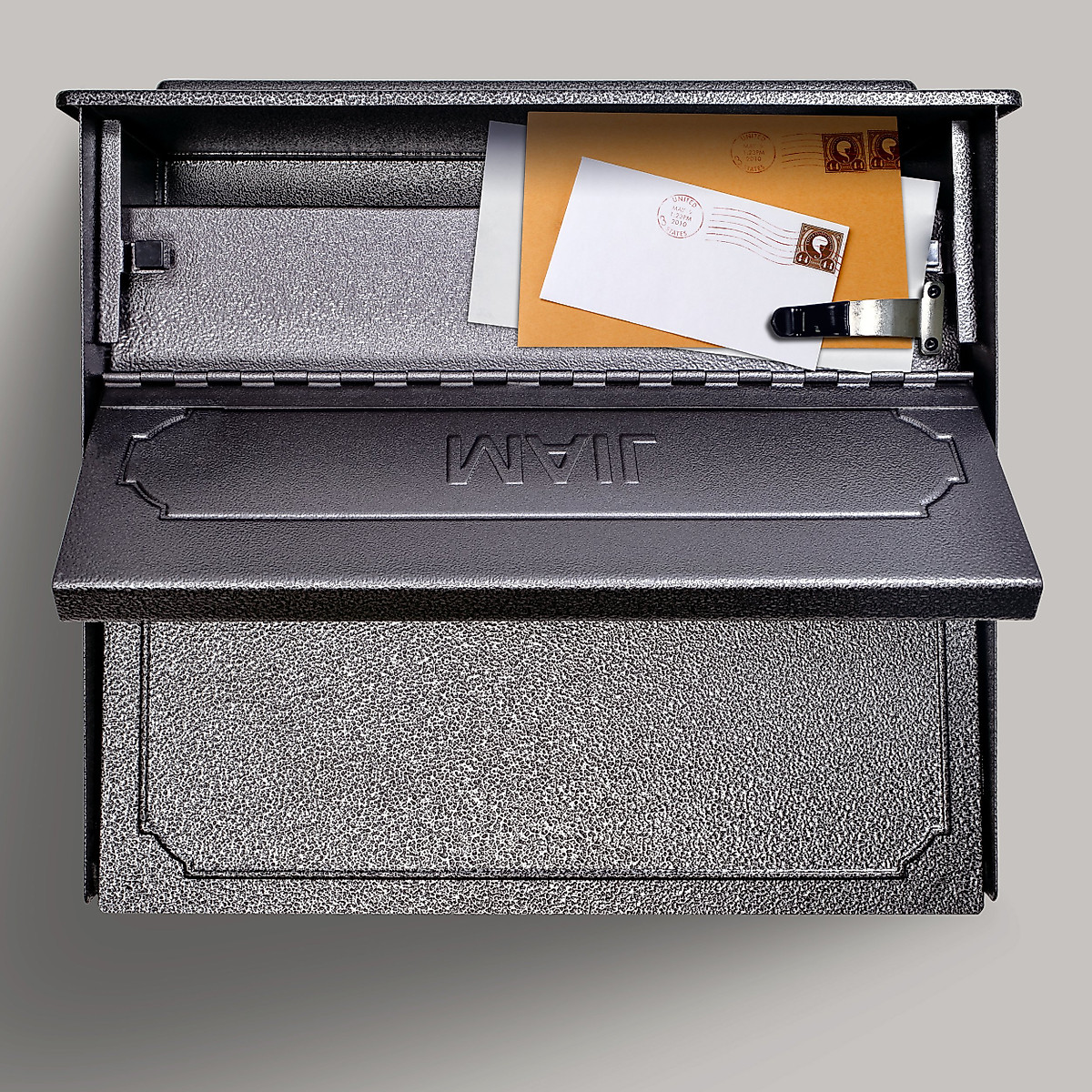 Mail Boss 7175 Townhouse Locking Security Wall Mount Mailbox, Galaxy,Medium