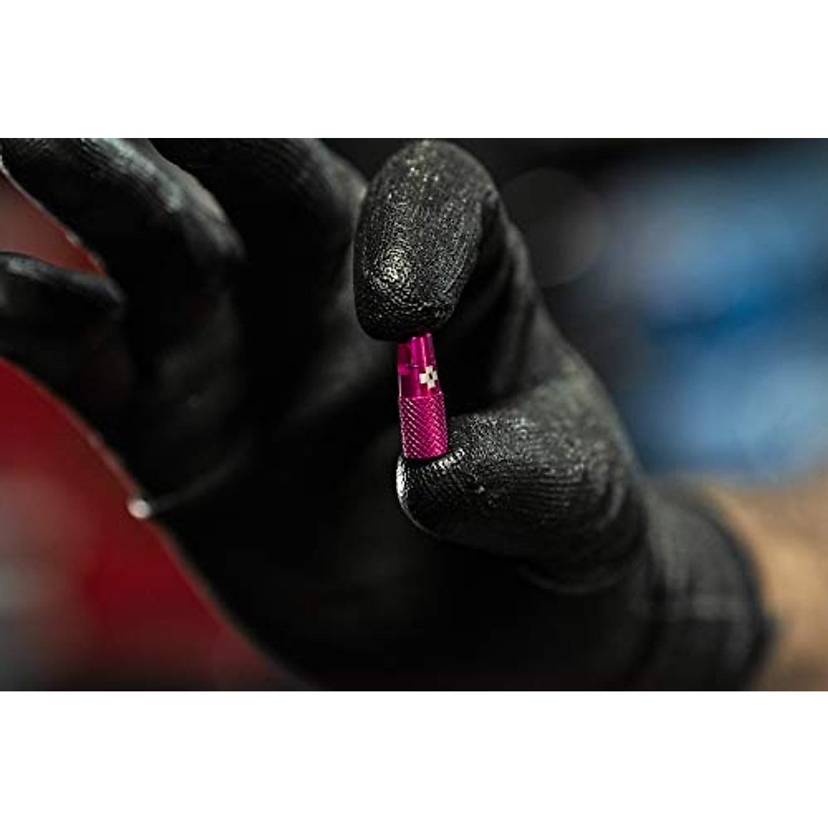 Muc Off 1051 Black Tubeless Presta Valves, 44mm - Premium No Leak Bicycle Valves with Integrated Valve Core Removal Tool