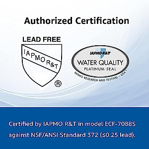 NSF/ANSI 372 Certified Water Filter, Replacement for Berkey® BB-9-2 Black Purification Elements and Berkey® Gravity Filter System, Pack of 2