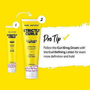 Marc Anthony Curl Cream with Shea Butter & Oils Defines & Softens Curly & Wavy Hair, Set of 2