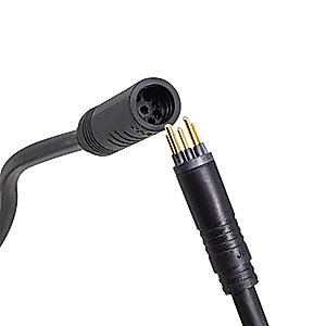Bike Fender 9 Pin Julet Wheel Hub Motor Cable E-Bike Motor Extension Cable Ebike Motor Cable Electric Bike Accessories Mud Guards (Color : 60cm Waterproof)