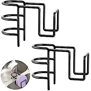 Dish Wand Holder Sink Brush Holder Dish Brush Holder Dish Scrubber Holder for Kitchen Sink (2 Pieces)