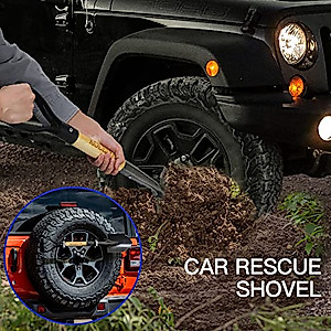 KOLEIYA Small Shovel,Short Handle Shovel,Overall Length 28 Inches,Kids Shovels for Digging,Shovels for Gardening,Metal Sand Shovel, Metal + Wooden