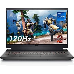 Dell 2023 G15 15.6" 120Hz FHD Gaming Laptop 14-Core Intel i7-12700H 64GB DDR5 4TB NVMe SSD NVIDIA GeForce RTX 3060 6GB GDDR6 Thunderbolt4 HDMI2.1 WiFi AX BT RJ-45 Backlit KB Webcam Windows 11 Pro