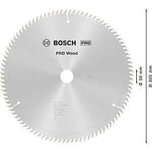 Bosch 2608640442 Circular Saw Blade "Top Precision" Opwob 12inx30mm 96T