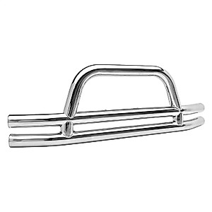 Smittybilt Front Bumper with Hoop (Stainless Steel) - JB44-FS