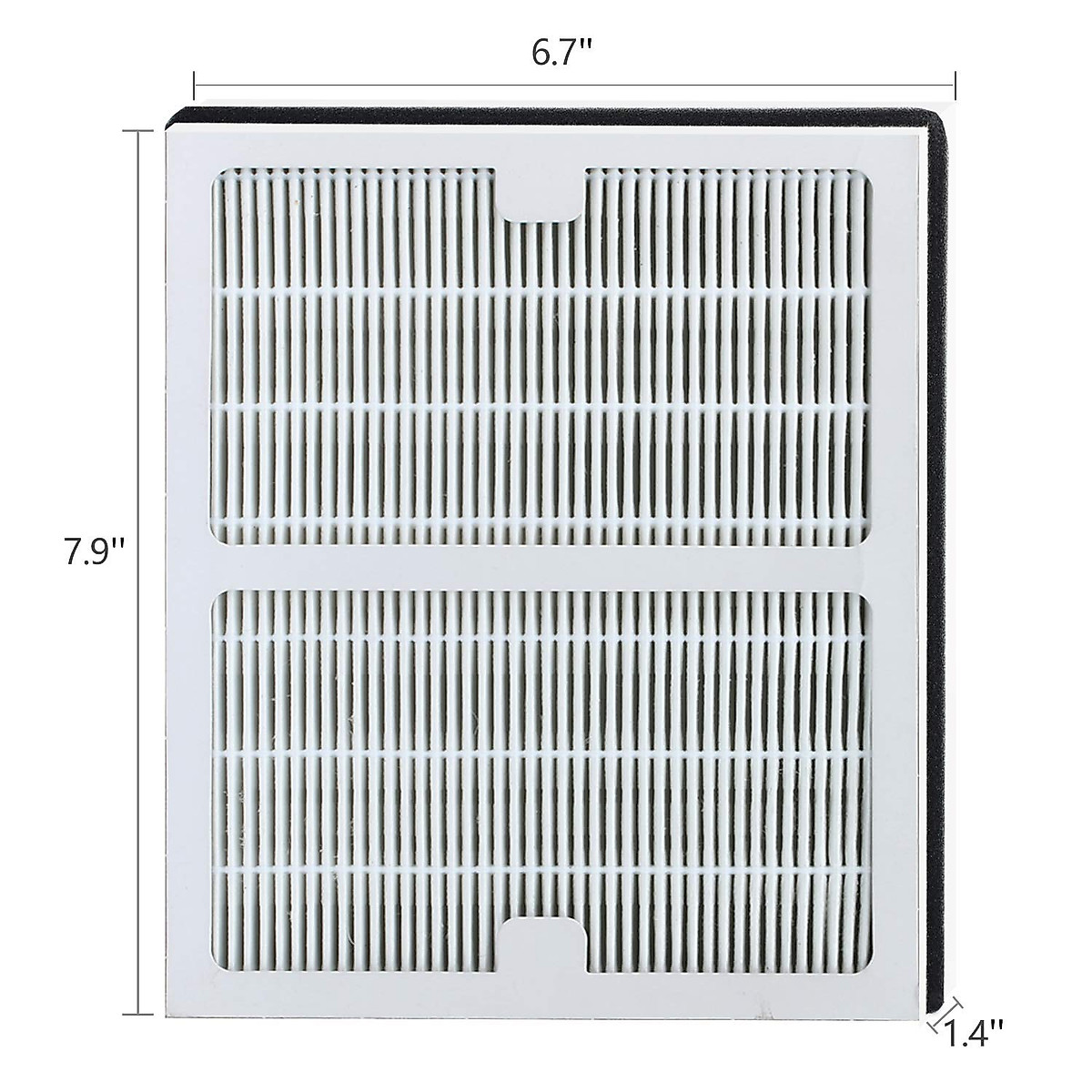 FilledwithLove Compatible 1 Pack Idylis AC-2125, AC-2126, IAP-10-125, IAPC-40-140, IAP-10-150, IAP-10-050 HEPA & Carbon Filter Set