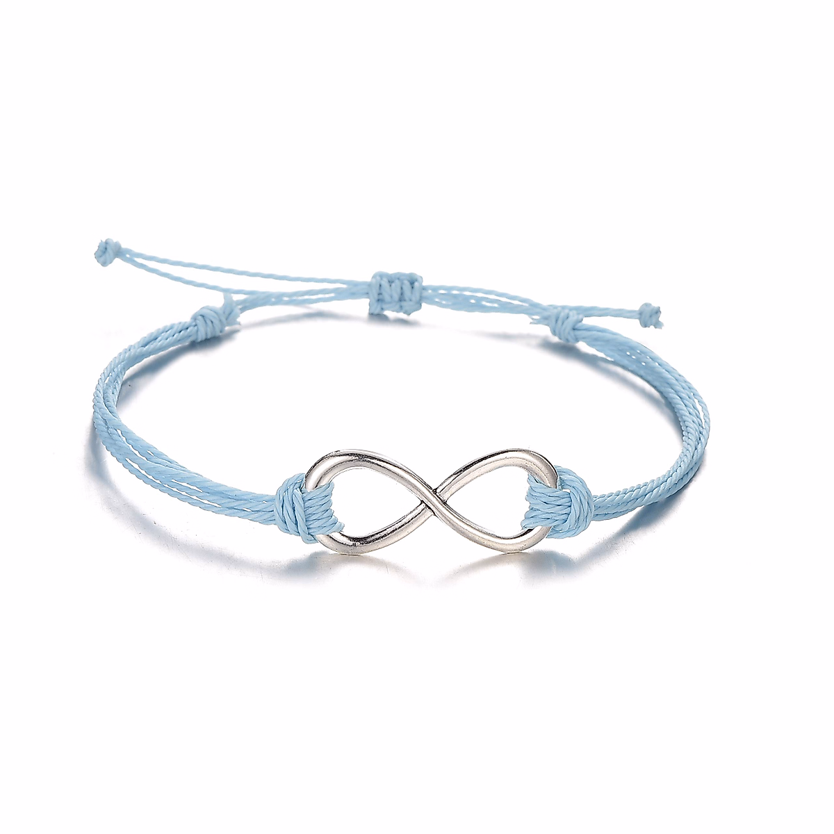 Softones VSCO String Wave Bracelets for Women Handmade Colorful Waterproof Adjustable Braided Beach Bracelet Set for Women