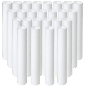 KleenWater 2.5 Inch x 30 Inch 5 Micron Sediment Water Filter Cartridge, Set of 25 (5 Micron) Compatible with GE GX05-30, Watts PWMB30M5, Pentek PD-5-30, Aqua-Pure GPMB05PP30UB and SDC-25-3005