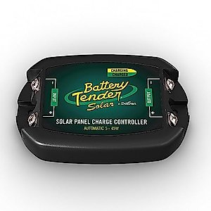 Battery Tender 5-45 Watt Automatic Solar Charge Controller with LED Indicator, Short Circuit and Reverse Polarity Protected