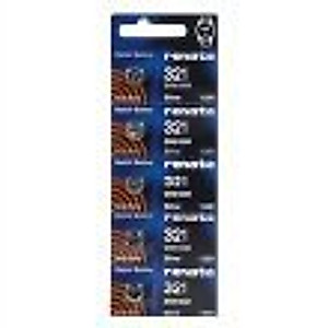 Renata Batteries 386 Silver Oxide Watch Battery (5 Pack)