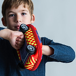 ZIPIT Fire Truck Pencil Case for Boys, Large Capacity Pencil Box for School