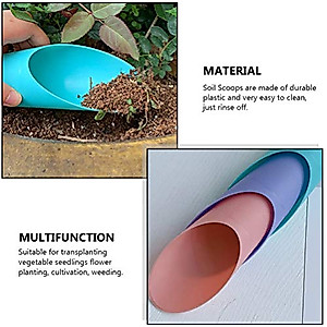 Miniature Soil Scoop Mini Plants Tools Japanese Tools Tool Gadget 9 PCS Bonsai Soil Scoops, s, Colorful Small Soil Scoops Random Colors Tools Transplanting Soil Spoon Tools