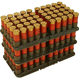 MTM 50 Round 12 Gauge Shotshell Tray (Black)