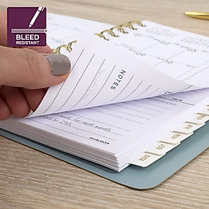 AT-A-GLANCE 2022-2023 Planner, Weekly & Monthly Academic, 5" x 8", Small, Contempo, Seaglass (70101X46)