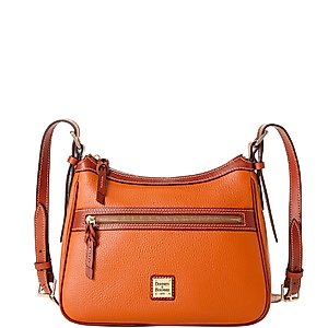 Dooney & Bourke Handbag, Pebble Grain Presley Crossbody - Clementine