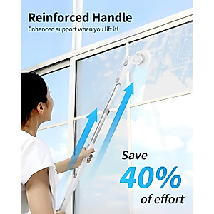 Electric Spin Scrubber, 1000RPM Cordless Extension Shower Cleaning Brush, 4 Replaceable Heads, DS-268B Electric Power Scrubber 49-inch Handheld Cleaner for Bathroom, Toilet, Tile Floors and Tub