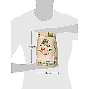 Himalayan Chef Pink Himalayan Salt, Fine Grain - 1 lbs (1 Pound Bag)