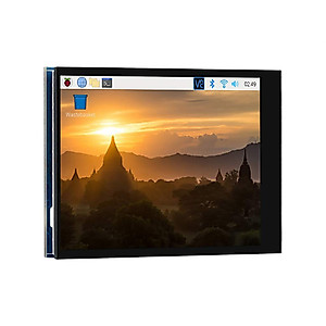 Coolwell Waveshare 2.8inch Capacitive Touch Screen LCD DPI Display for Raspberry Pi, 480×640, IPS Wide Viewing Angle, Fully Laminated Toughened Glass Cover