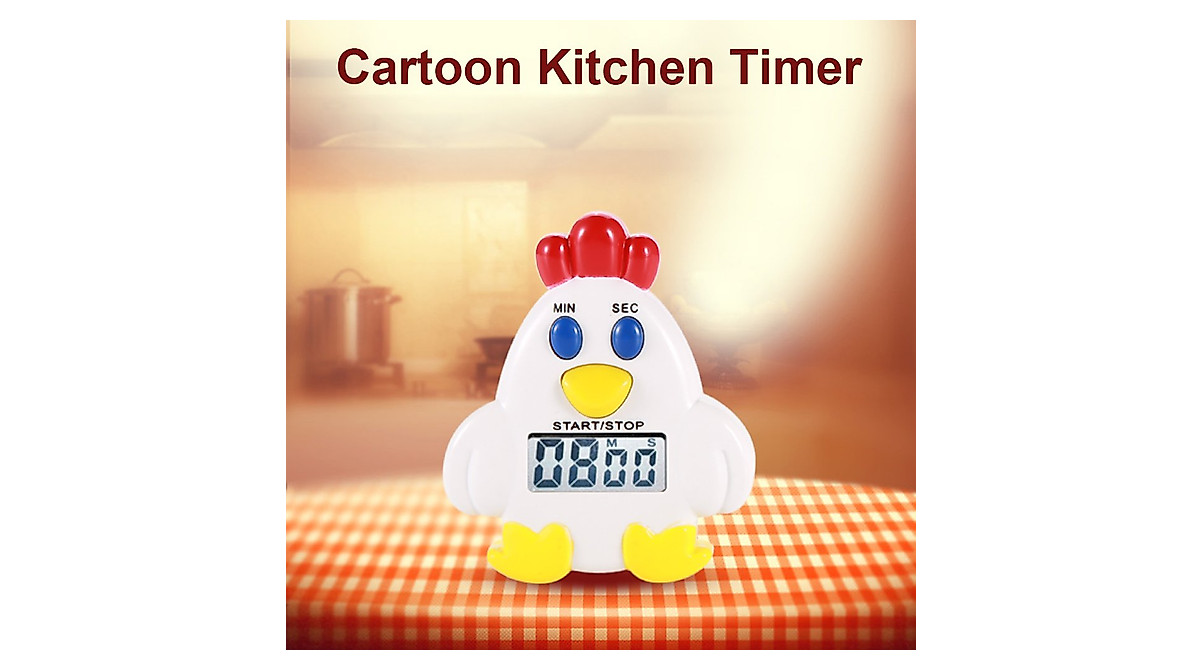 BuyWeek Cute Chicken Timer - Digital Cooking Reminder