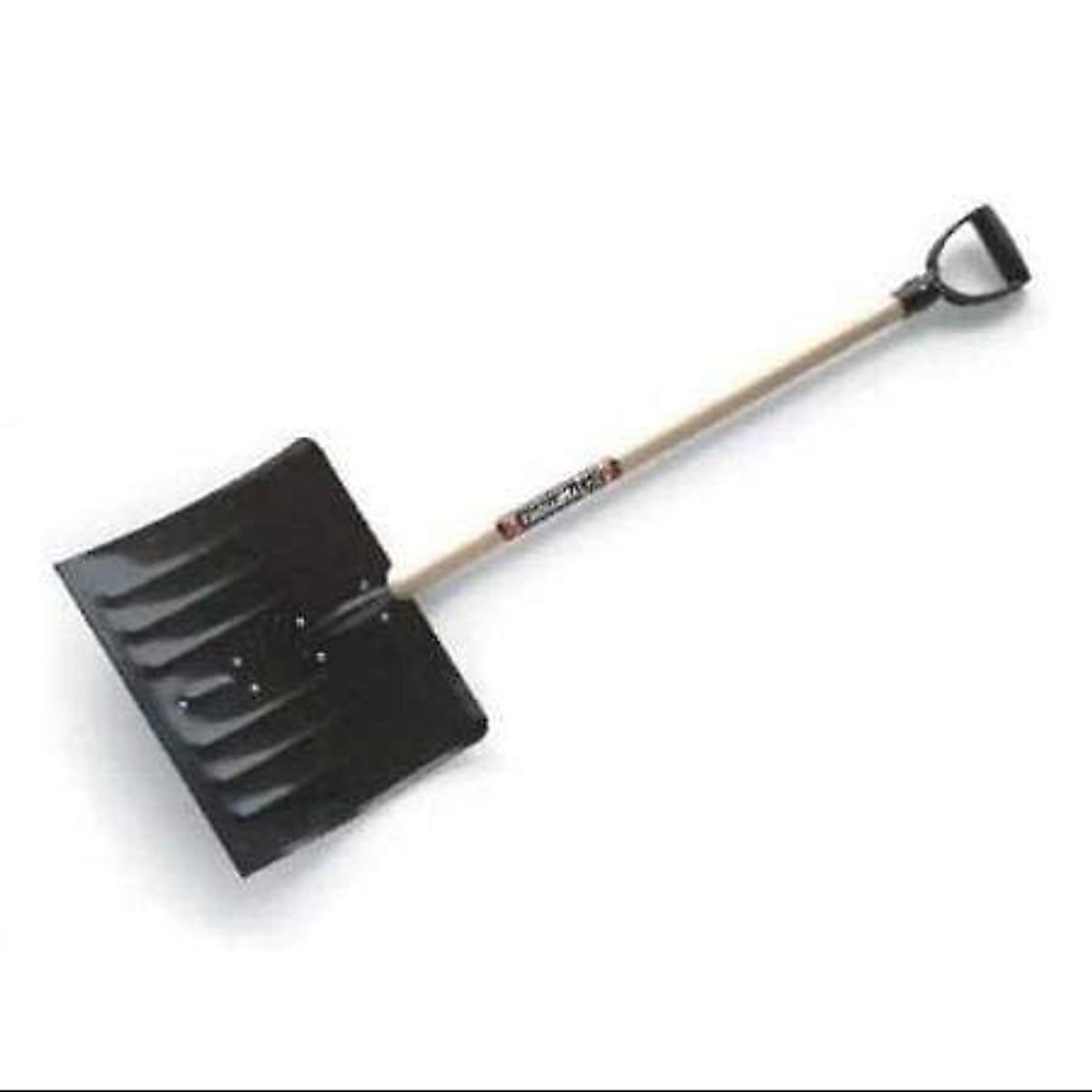 TRUE TEMPER 1640900 Snow Shovel, 18 In W, 14-1/2 In H, Steel
