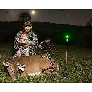 XHYCKJ 6PCS S Led Lighted Nocks for Arrows with .244" Inside Diameter,Screwdriver Included