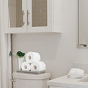 Concrete Tray, Bathroom Trays for Counter, Stone Tray, Cement Tray, Vanity Trays for Bathroom and Home Decor, 11L x 4.9W x 1.1H inches