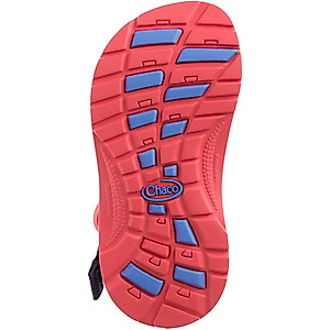 Chaco-womens Z1 Ecotread Sport Sandal, Penny Coral, 2 Big Kid US