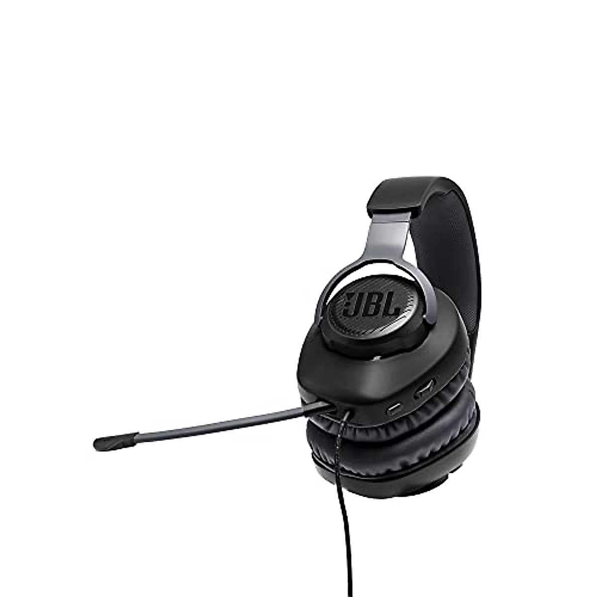 JBL Quantum 100 - Wired Over-Ear Gaming Headphones - Black (Renewed)
