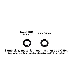 Fury - Replacement O-Rings for Rage Slipcam Broadheads (Pack of 50)