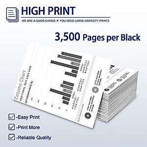 NUCALA TN760 (TN 760) High Yield Toner Cartridge: Replacement for Brother TN760 to uses with DCP-L2550DW MFC-L2750DW HL-L2395DW MFC-L2750DWXL HL-L2370DW/DWXL Printer - 2 Pack Black TN-760 Toner