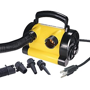 Airhead AHP-120 Kwik Tek Air Pump Canister (120-Volt), Yellow/Black