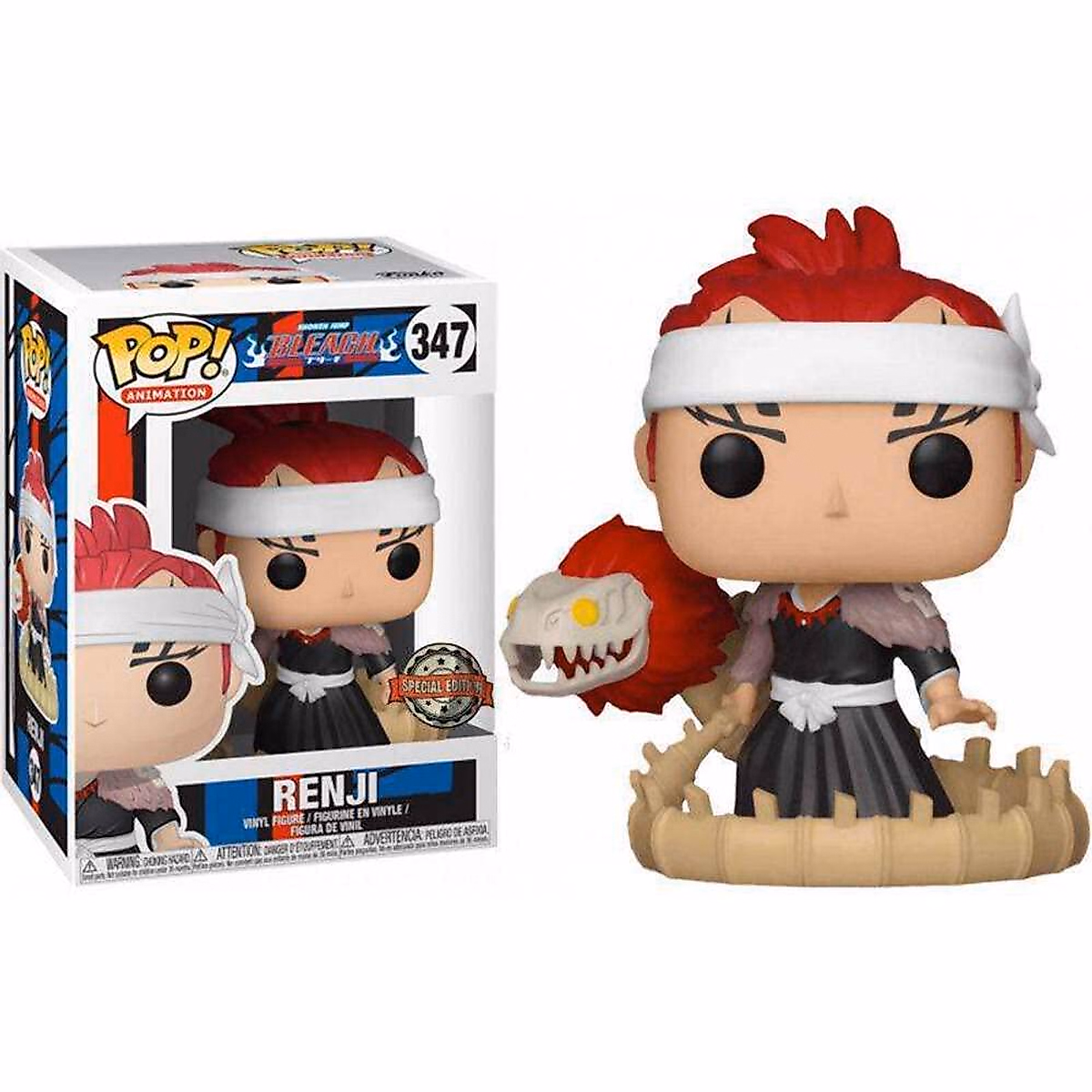 Funko Pop Animation 347 21702 Bleach - Renji with Bankai Sword Special Edition
