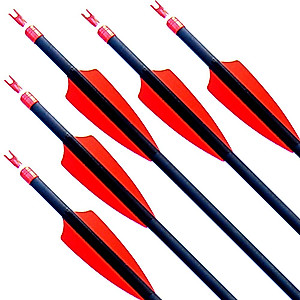 COLORFUL EAGLE 12pcs/lot Carbon Arrow Outdoor Hunting Bows Arrows for Recurve Compound Bow Archery Hunting Target Parctice Accessories (30)