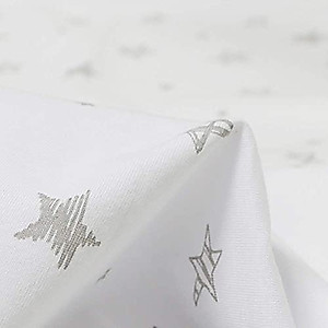 Mika Micky Waterproof Fitted Sheet for Bedside Crib (Star)