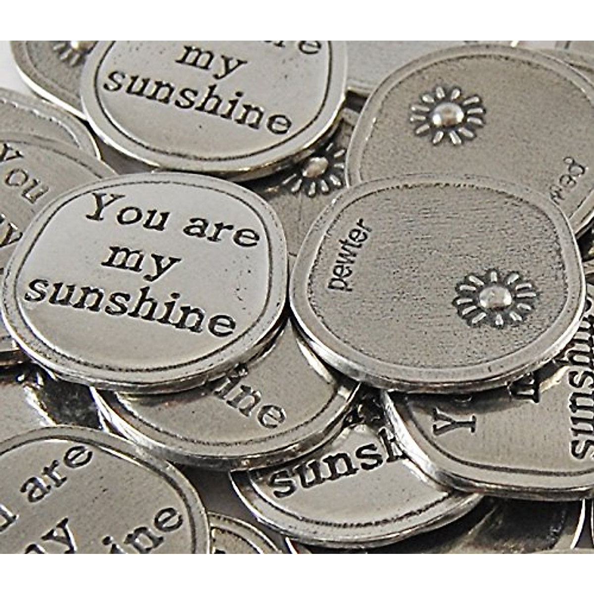 Set of 25 You Are My Sunshine Sentiment Tokens