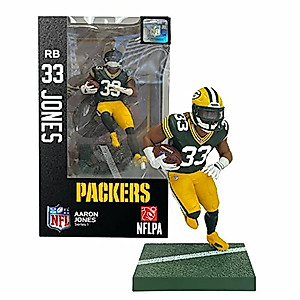 Imports Dragon - NFL - Aaron Jones (Green Bay Packers) 6" Figure Series 1, Multicolor (ID34899)