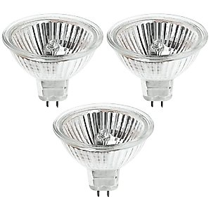 MR11 Halogen Spot Light Bulb Down Reflector Lamp 5W 12V 2 Prong Stove Hood Range Lighting High CRI Warm White 5 Watt GU4 Dimmable Replacement Fiber Optic BAB C Bright Kitchen 45° Beam I 11⁄8 inches