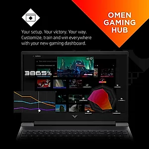 HP Victus 16.1" FHD 144Hz Display Gaming Laptop, Intel Core i7-13700HX, NVIDIA GeForce RTX 4060, 64GB DDR5 RAM, 4TB PCIe SSD, Wi-Fi 6, Webcam, Backlit KB, RJ-45, HDMI, Windows 11 Home