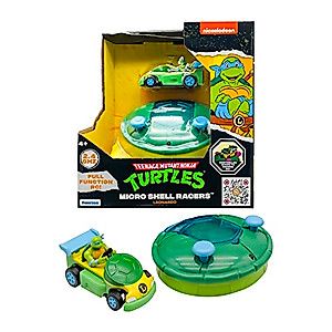 Teenage Mutant Ninja Turtles 3" Micro Shell Racers, Leonardo, Ages 5+