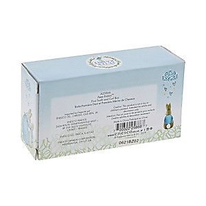 Enesco Beatrix Potter Peter Rabbit Tooth and Curl Boxes Baby Nursery Keepsake Set, 1.26 Inch, White (A25866)