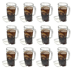Podzly 12 Cowboy Boot Plastic Mugs - Plastic Beer Mug for Western Themed Party - Rodeo Party Decorations - Cowgirl Boot Cups for Parties - Western Party Accessories - Fun Drink Glasses, Boot Glasses