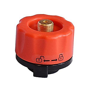 Esquirla Gas Tank Adapter Converter, Camping Stove Connector Furnace Adapter Converter Cylinder Canister Valve for Backpacking,Burner,Grilling,Garden