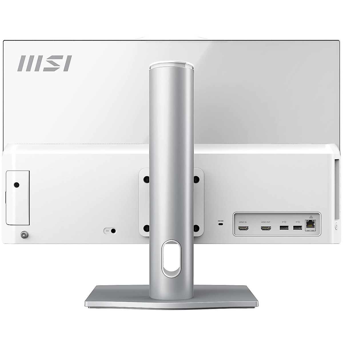 MSI Modern AM242TP AIO Desktop, 23.8" FHD Touchscreen, Intel Core i7-1165G7, 16GB Memory (Dual-CHL), 512GB SSD, WiFi 6, BT 5.1, FHD Webcam, White, Windows 11 Home (11M-873US)