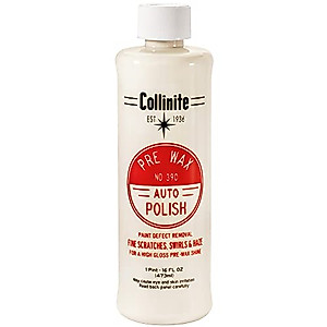 Collinite No. 390 Pre-Wax Auto Polish, 16 Fl Oz - 1 Pack