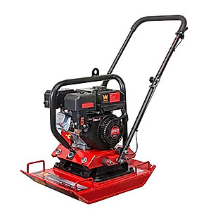 WEN 56035T 7 HP 4500-Pound Compaction Force Plate Compactor, CARB Compliant, Black